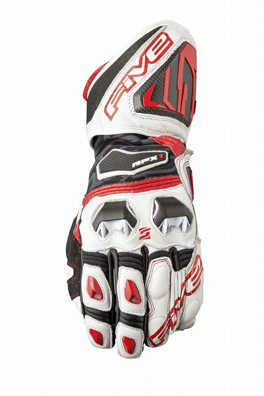 RFX1 016 グローブ ホワイト 白 WH/レッド 赤 RD Mサイズ – バイクマン