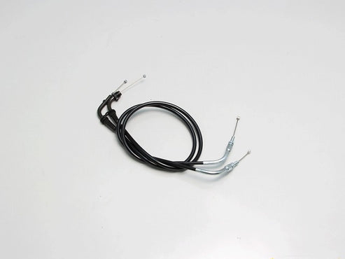 スロットルケーブル W ブラック 適合純正品番 引き 58300-08C01/戻し 58300-08C11 GSX1100S刀(国内仕様 ...